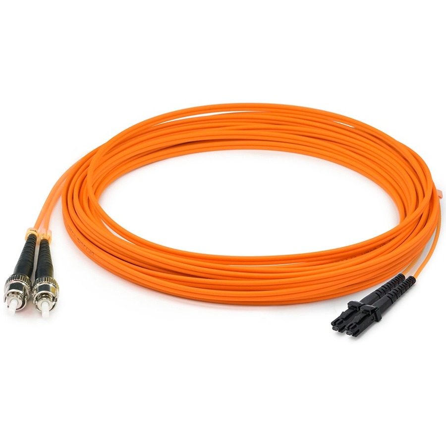 Transource. AddOn 2m MT-RJ (Male) to ST (Male) Orange OM1 Duplex Fiber ...