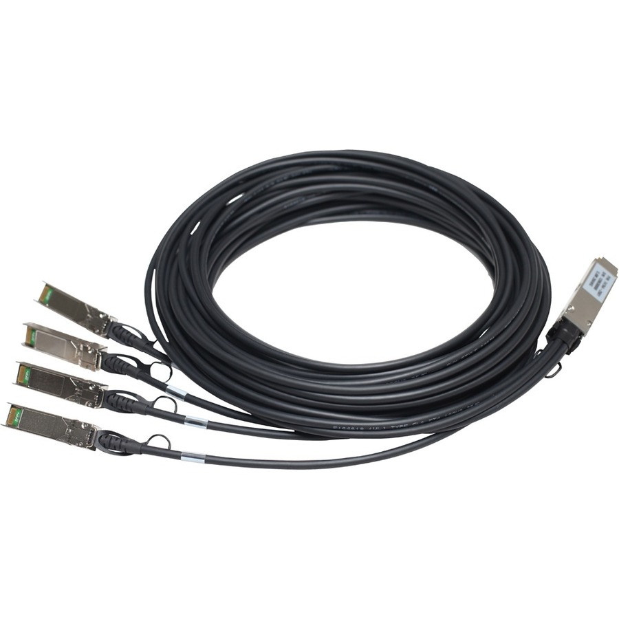 Transource. HPE X240 40G QSFP+ to 4x10G SFP+ 3-m Direct Attach Copper ...